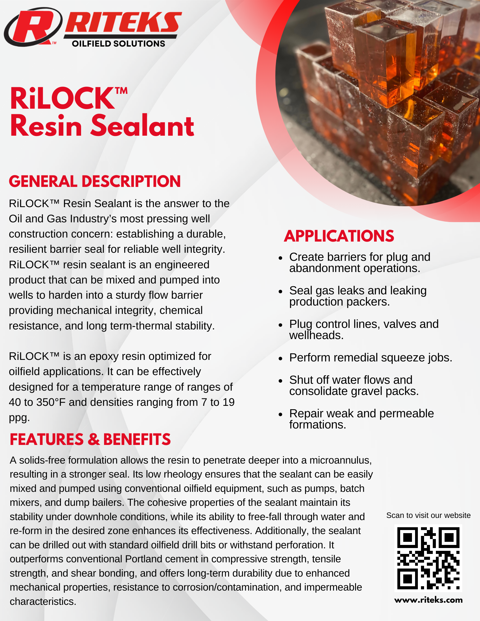 RiLOCK Resin: Shaking Up the Oilfield Industry